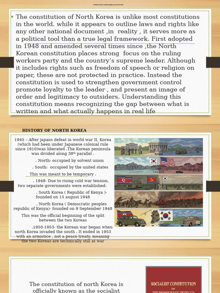Introduction North Korean Constitution | PDF | North Korea | World Politics