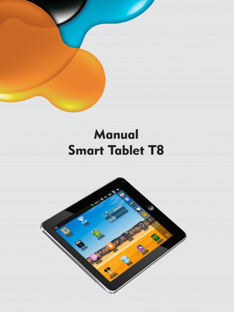 Manual do Tablet T8 | PDF | Wi-Fi | Gmail