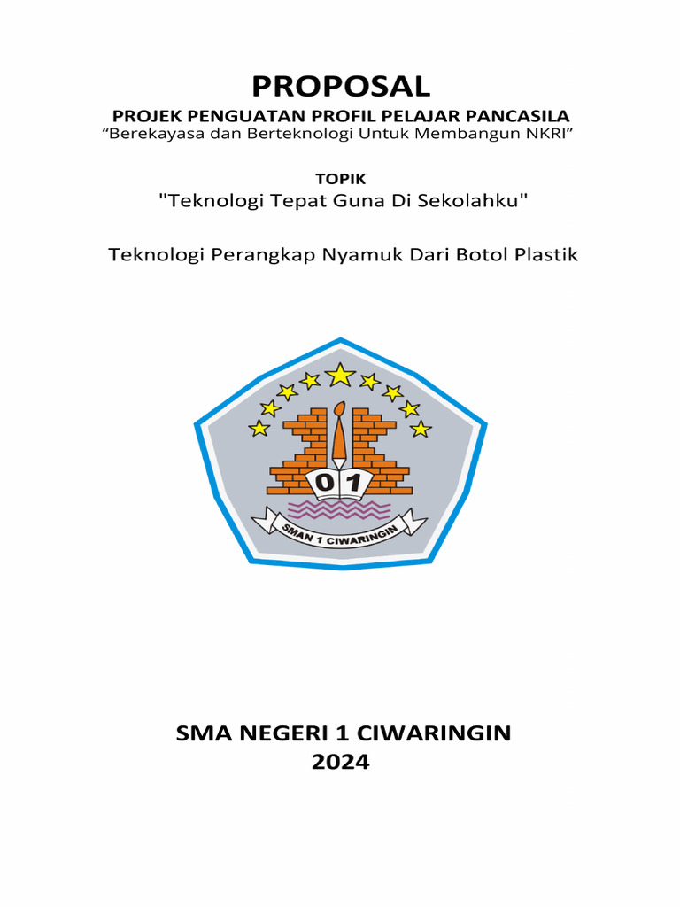 Contoh Proposal p5 Rekayasa Dan Teknologi Fix-1.Pdf - 20240229 - 135200 - 0000 | PDF