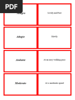 Italian Musical Tempo Terms Explained | PDF