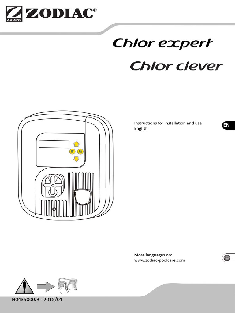 En Manual Chlor Expert 01-2015 B h0435000 | PDF | Sensor | Electrical ...