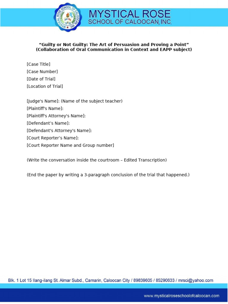 Eapp 1st Q PT Template | PDF