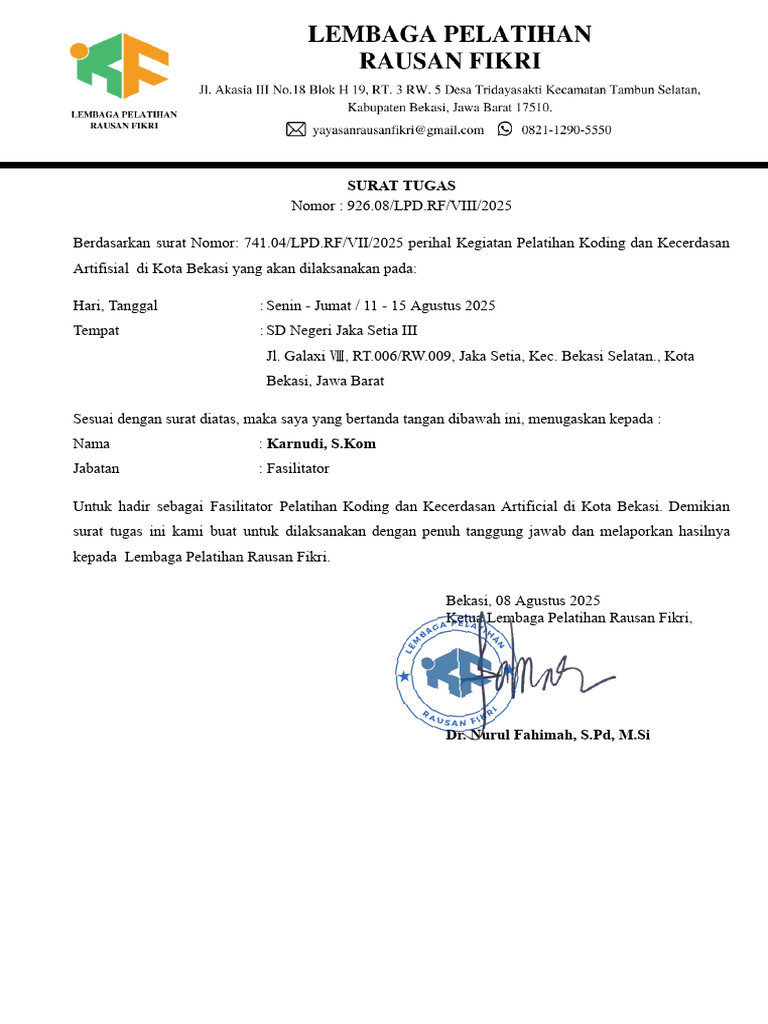 Kota Bekasi - Karnudi, S.kom | PDF