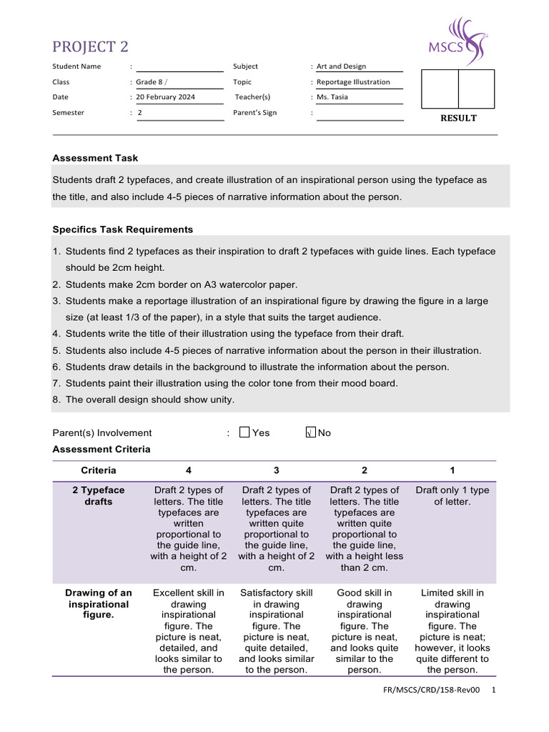 PROJECT2 G8 T3 Graphic Communication Illustration and Lettering 23-24 | PDF | Typefaces ...