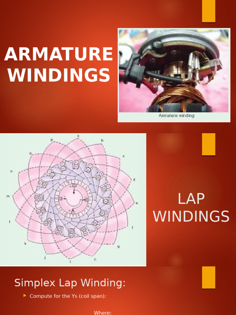 Simplex Lap vs. Wave Windings Guide | PDF