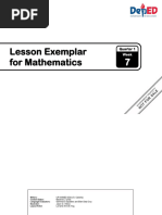 DLL Matatag - Mathematics 1 - Q2 - W7 | PDF | Curriculum | Learning