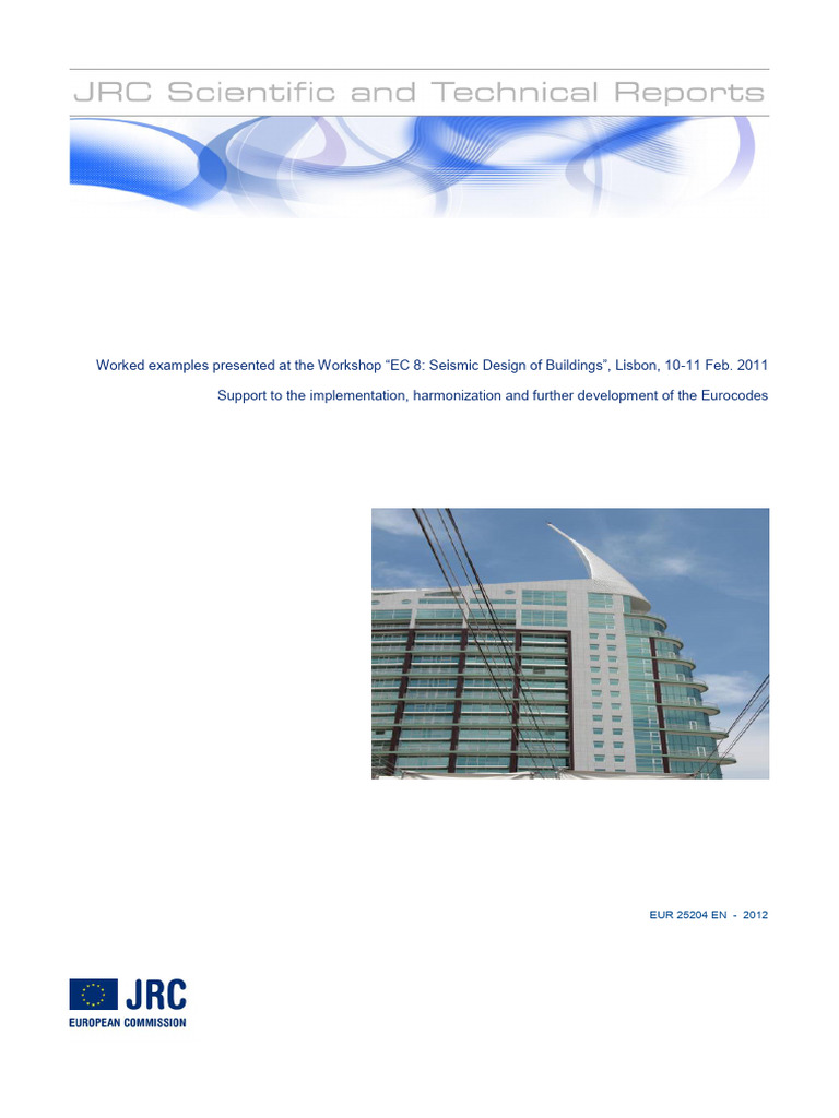 Eurocode 8 Seismic Design Examples | PDF | Beam (Structure) | Bending