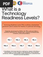 TRL and MRL Overview and Definitions | PDF | System
