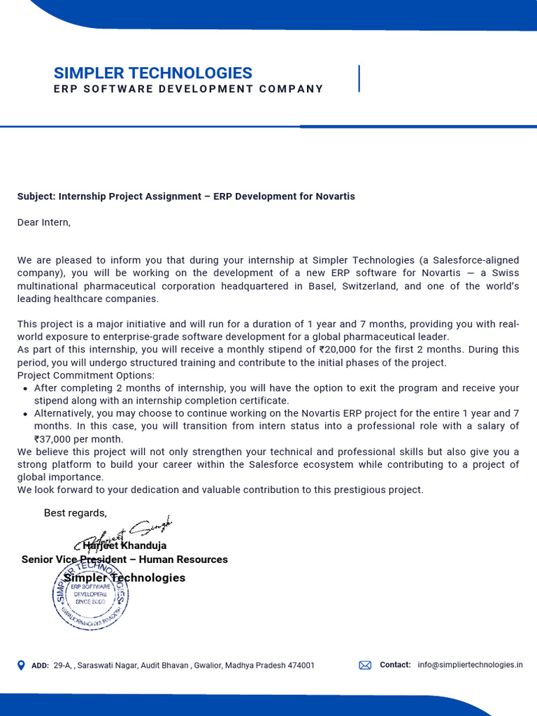 Internship Stipend | PDF