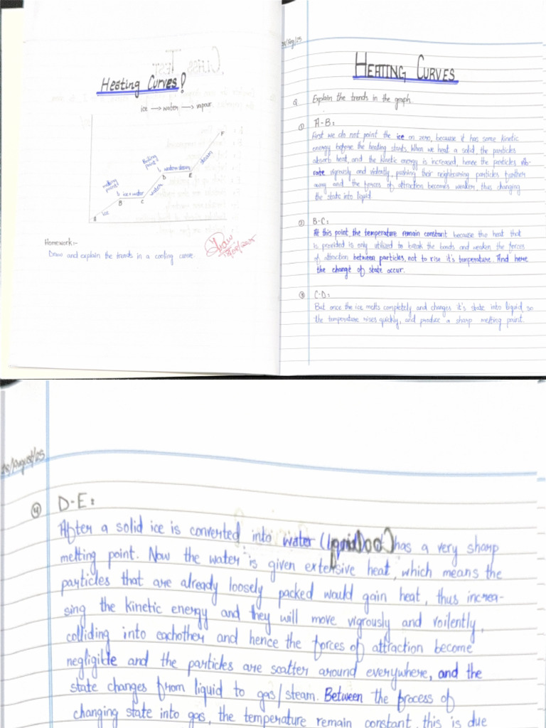 Heating and Cooling Curve | PDF