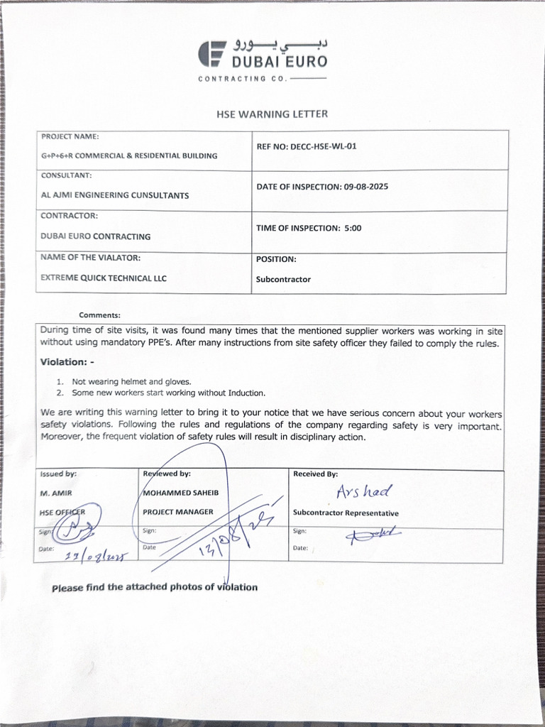 Warning Letter | PDF