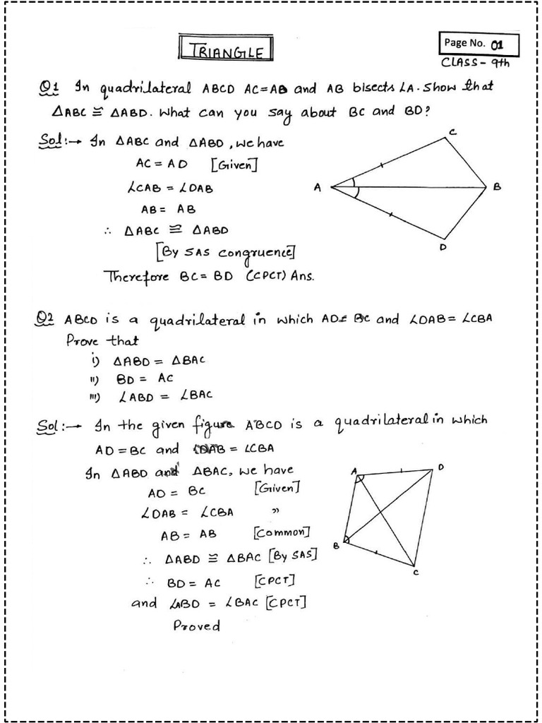 Triangle | PDF