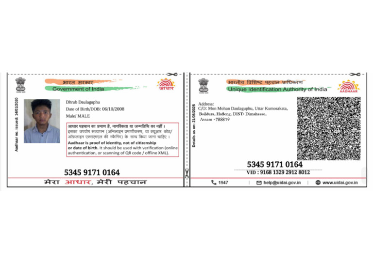 Aadhaar PDF | PDF