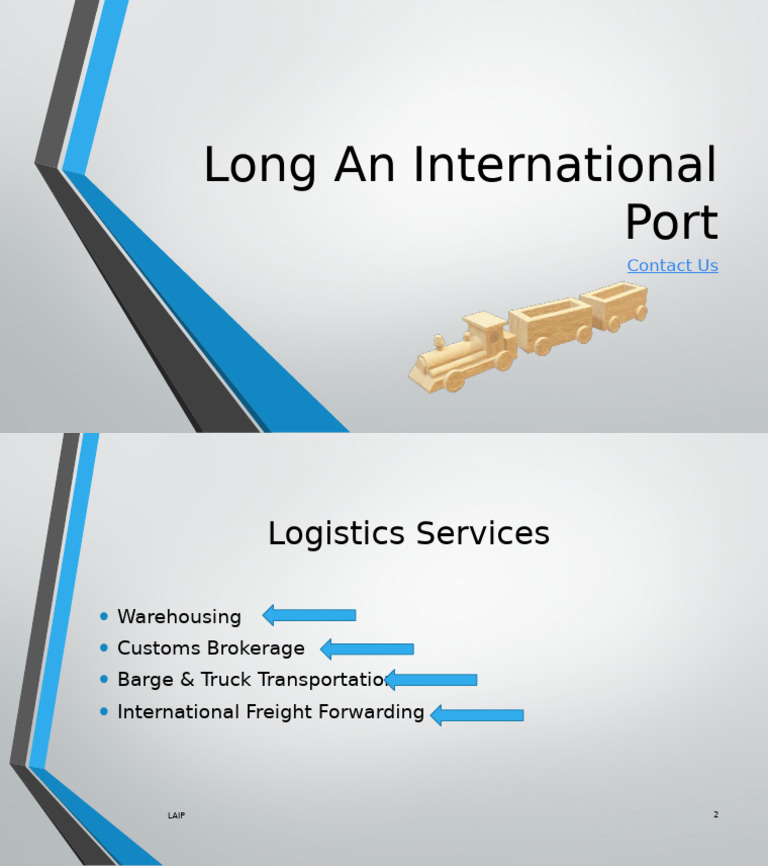 PowerPoint - Project 04 - Long An International Port | PDF