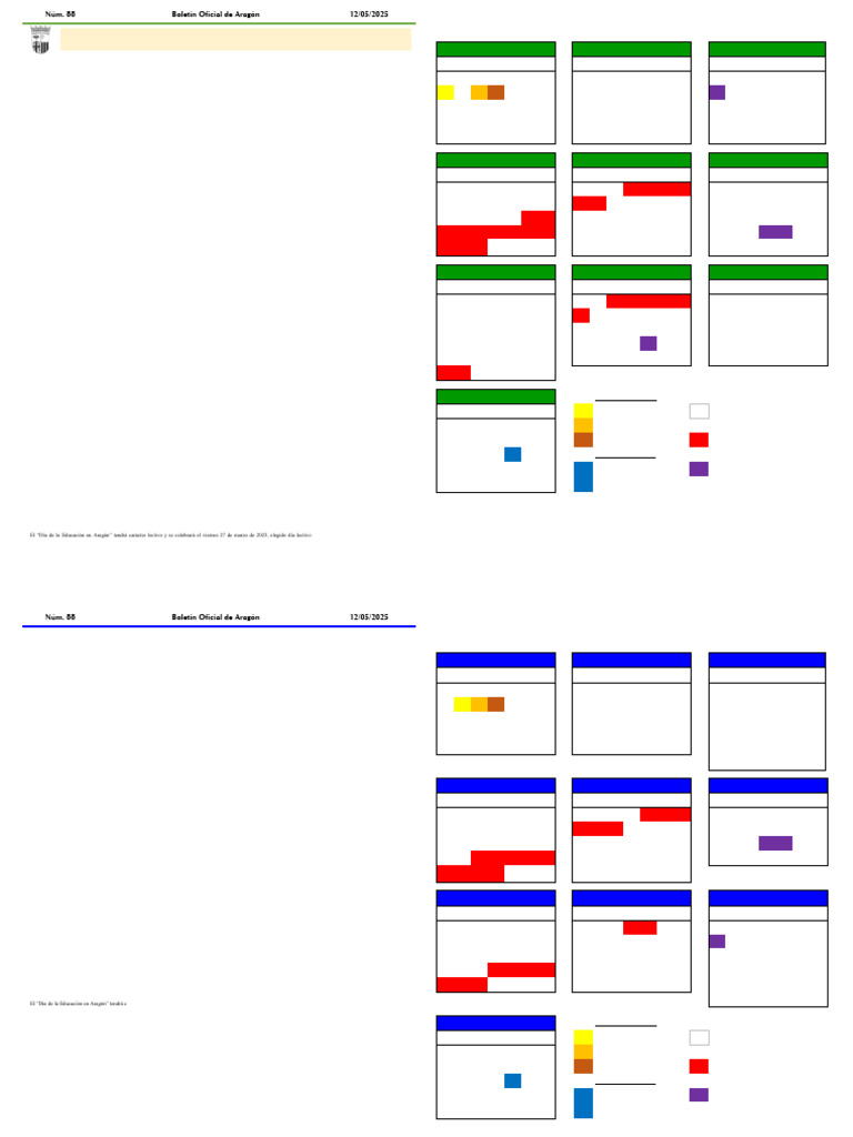 Calendario Escolar 25-26 | PDF | Educación primaria | Educación vocacional