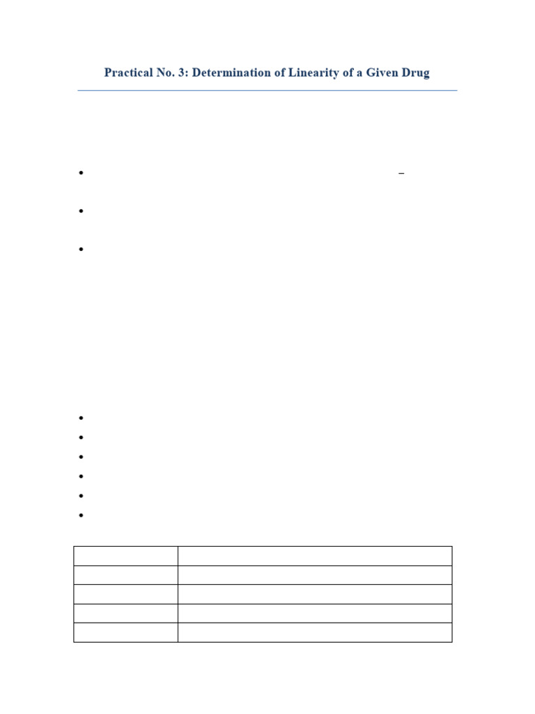 HPLC Linearity Testing of Drugs | PDF | High Performance Liquid ...
