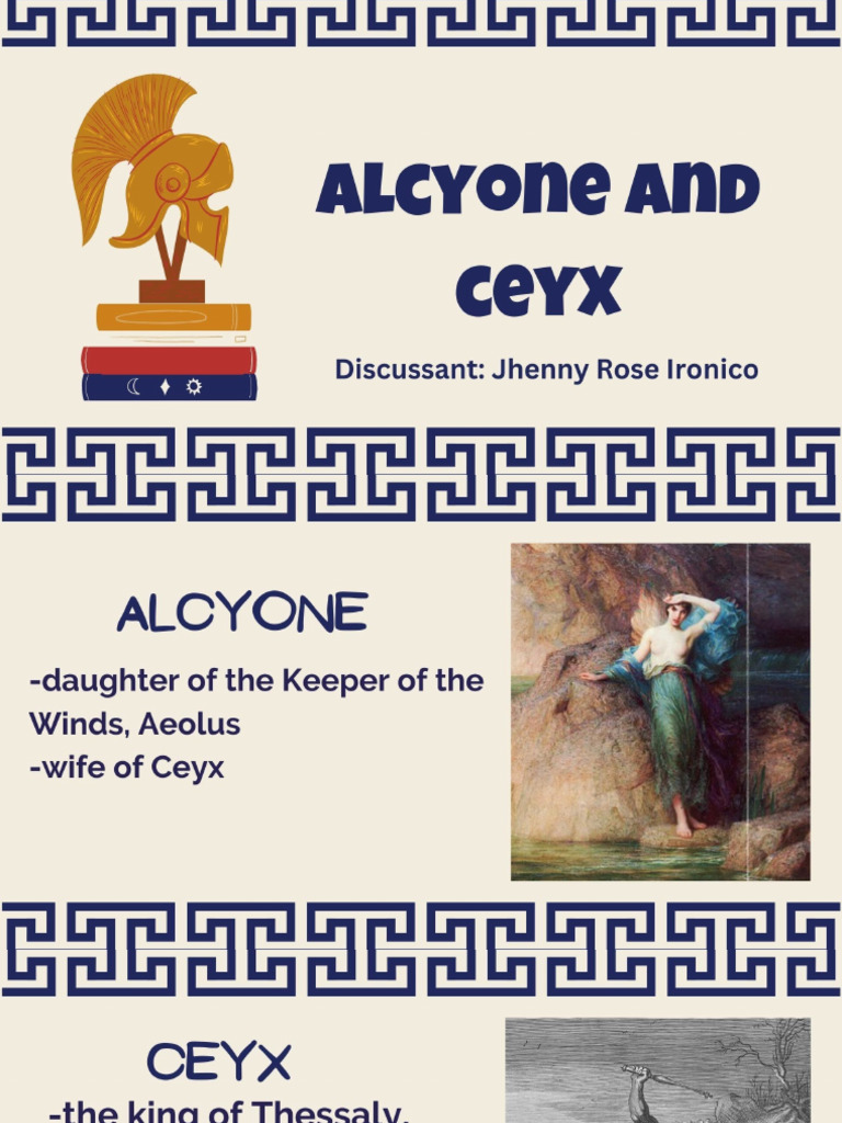 Alcyone and Ceyx | PDF