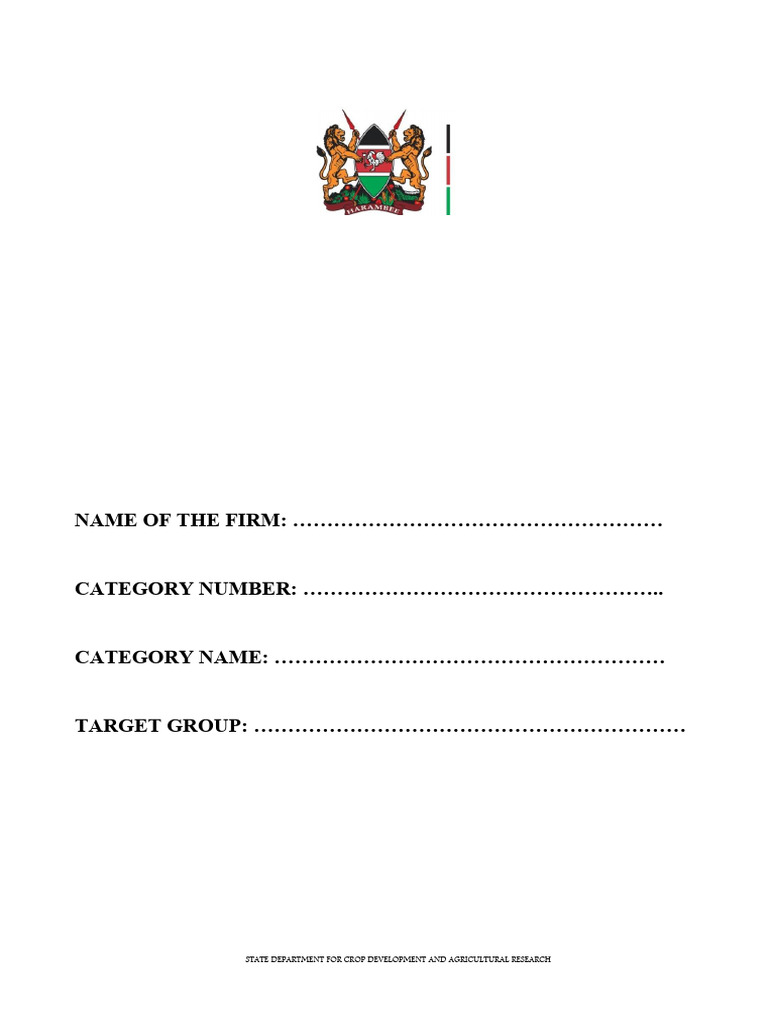 Prequalification Document For Procurement of Goodsworks Services | PDF | Joint Venture ...