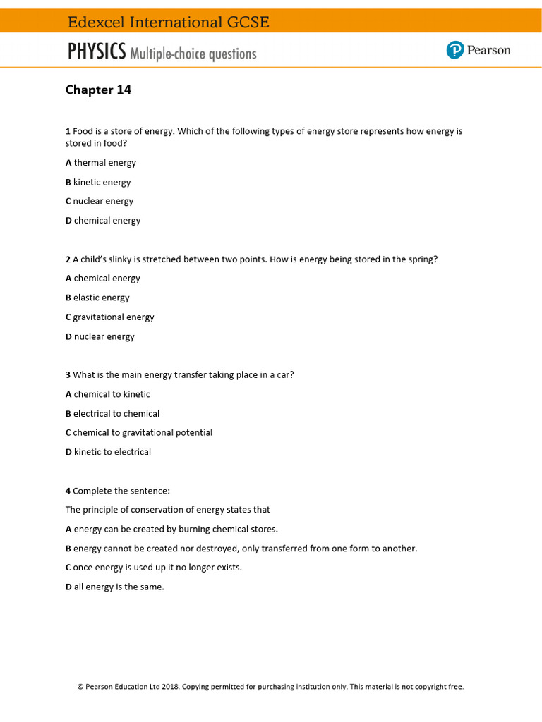 Energy Transfer Concepts and Questions | PDF | Exergy | Classical Mechanics