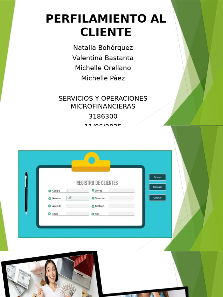 Perfilamiento Al Cliente | PDF