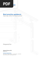British Gypsum Deflection Head Detail | PDF | Drywall