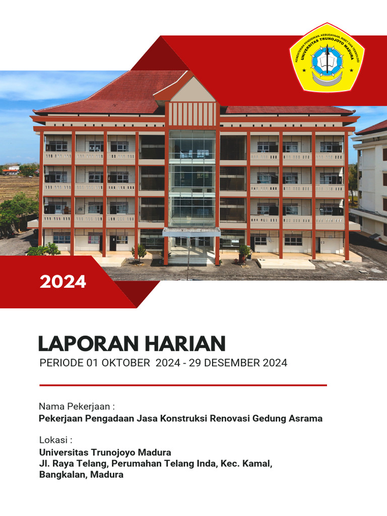 Renovasi Gedung Asrama UTM 2024 | PDF