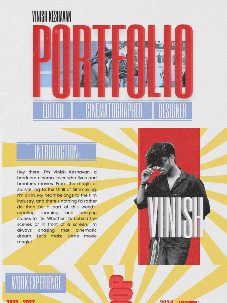Vinish Portfolio | PDF