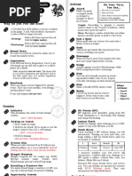 DM Screen 2024 Edition | PDF | Grappling