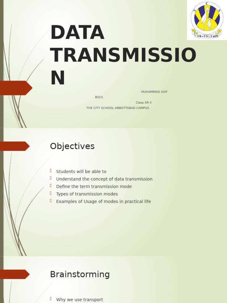 Data Transmission Modes Explained | PDF
