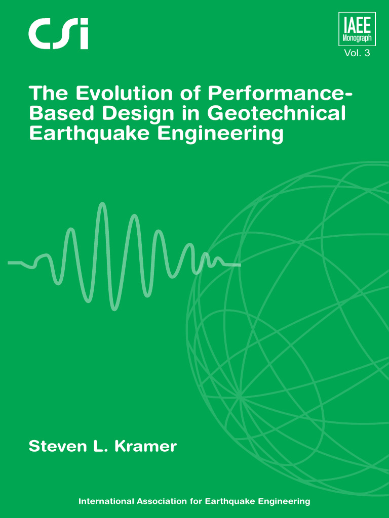 2024 the Evolution of Performance Based Design in Geotechnical ...