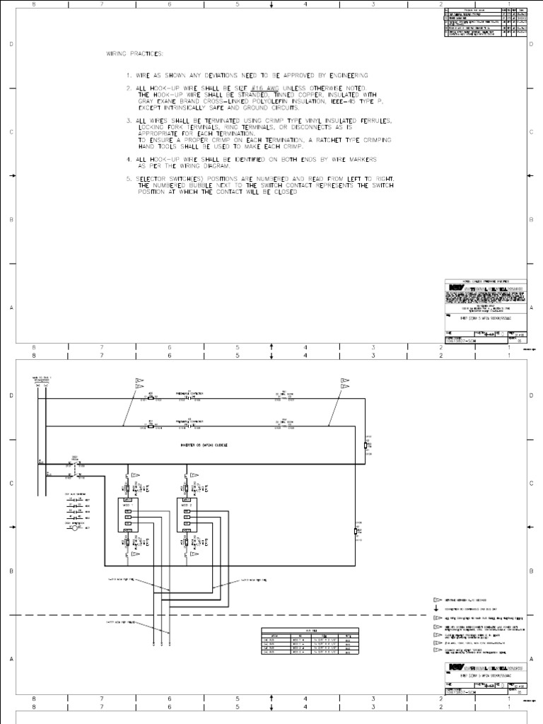Mud Pump 2A Electrical Drawing | PDF