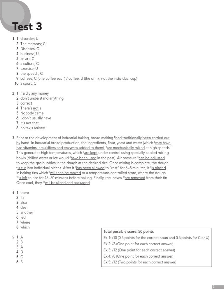 KEY Complete Advanced Progress Tests | PDF