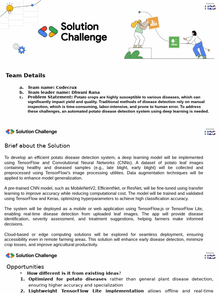 Solution Challenge - Project Submission | PDF | Deep Learning | Machine ...