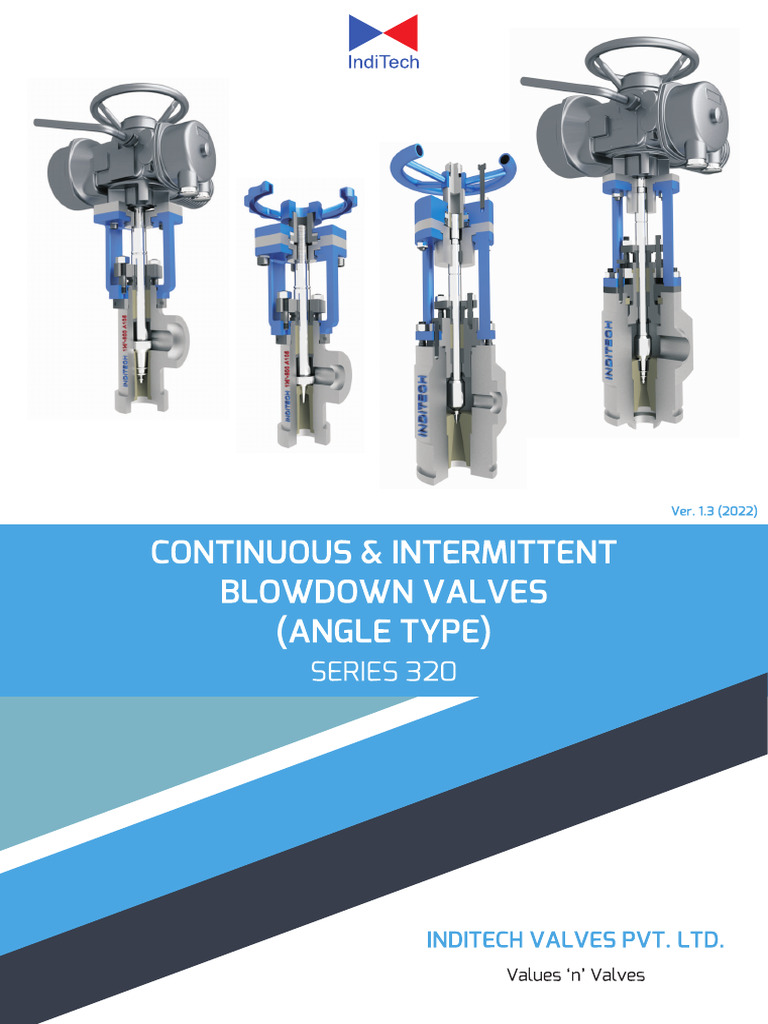 IndiTech Brochure Blowdown Valves | PDF
