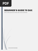 DAX Cheat Sheet PowerBI | PDF