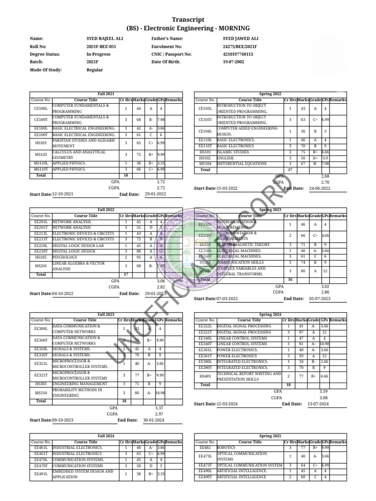 Progressive Transcript 8 | PDF | Network Analysis (Electrical Circuits) | Electronics