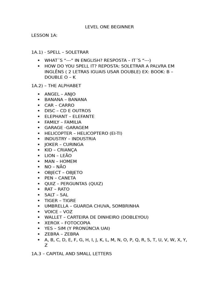 Level One Beginner - 1 | PDF | Color | Rainbow