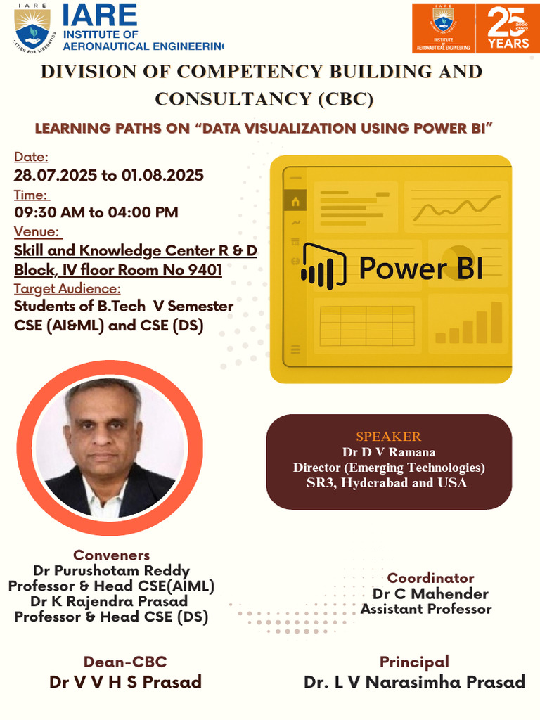 Power BI Training for B.Tech Students | PDF