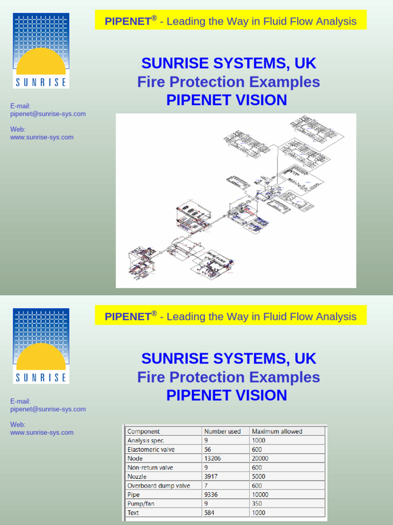 3333 - PIPENET Fire Protection | PDF | Hydraulic Engineering | Dynamics ...