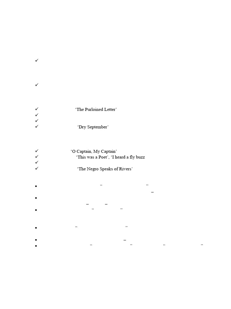 American Literature Course Overview | PDF