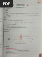 B Experiment 1 - Focal Length of Convex Lens | PDF | Optics | Applied ...