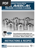 Mirro Pressure Cooker & Canners Instructions Manual & Recipe Book | PDF ...