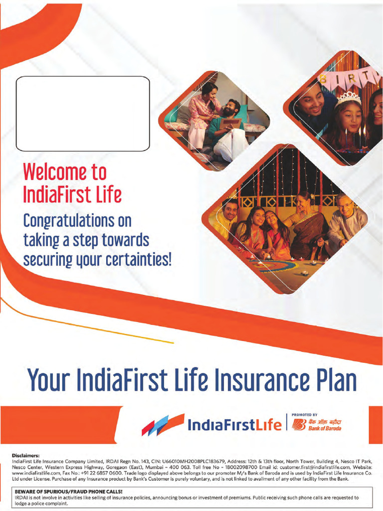 IndiaFirst Life Guaranteed Income Plan | PDF | Insurance | Life Insurance