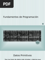 Tipos de Datos, Primitivos y No Primitivos | PDF | Tipo de datos | Cola ...