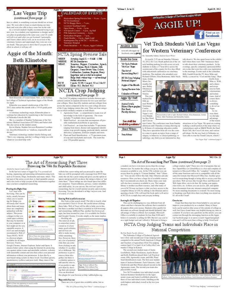 Aggie Up Volume 4 Issue 11 | Download Free PDF | Web Browser | Computing