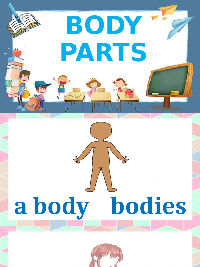 Body Parts Vocabulary List | PDF
