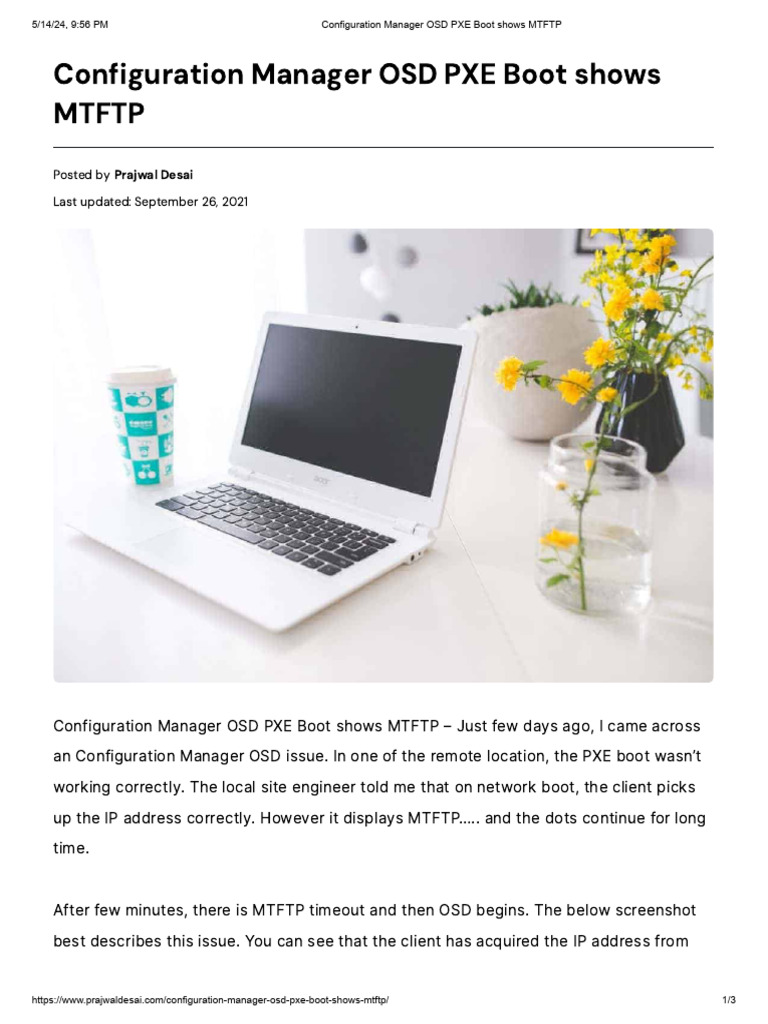 Resolving MTFTP Issues in PXE Boot | PDF | Computer Science | Internet ...