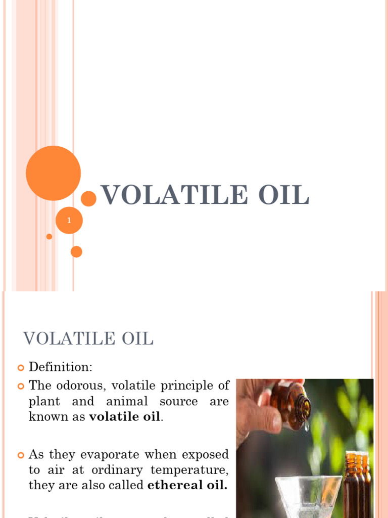 Volatile Oil 2-4 | PDF | Distillation | Cinnamon