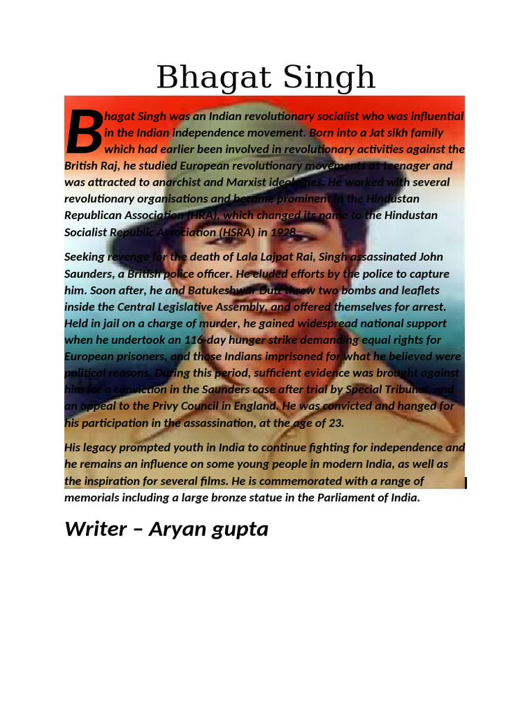 Bhagat Singh | PDF