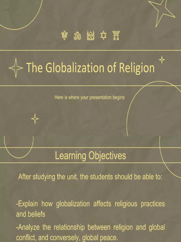 Globalization of Religion PPT (Semis) | PDF
